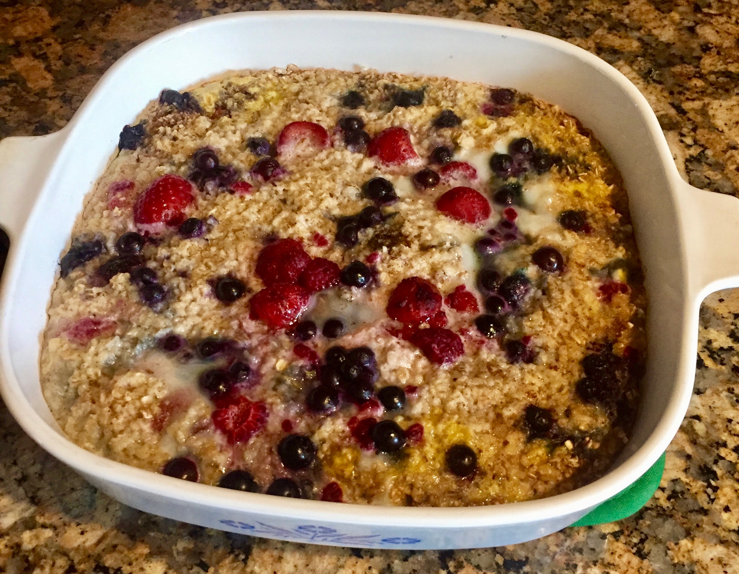 Baked Berry Oatmeal - New England Nutrition Advisors